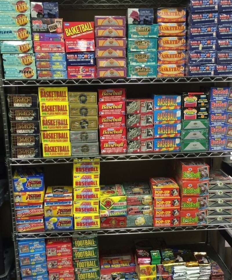 GREAT LOT OF OLD UNOPENED FOOTBALL CARDS IN PACKS From the Early 90's ...