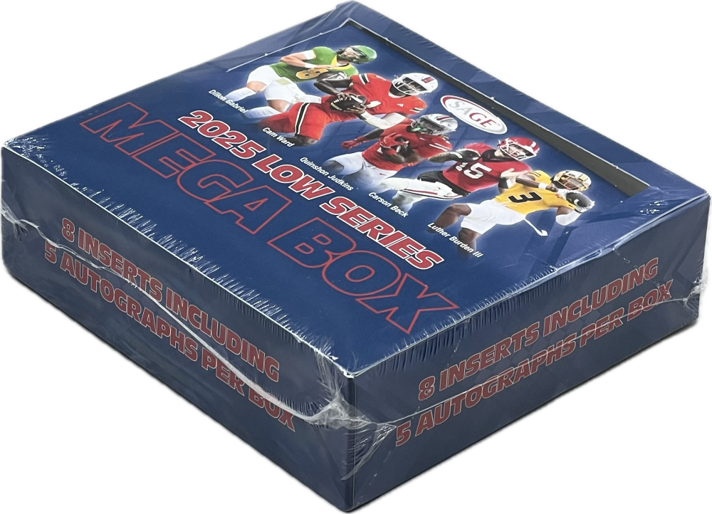 2025 Sage Low Series Football Mega Box – SUPERIORSPORTSINVESTMENTS.COM