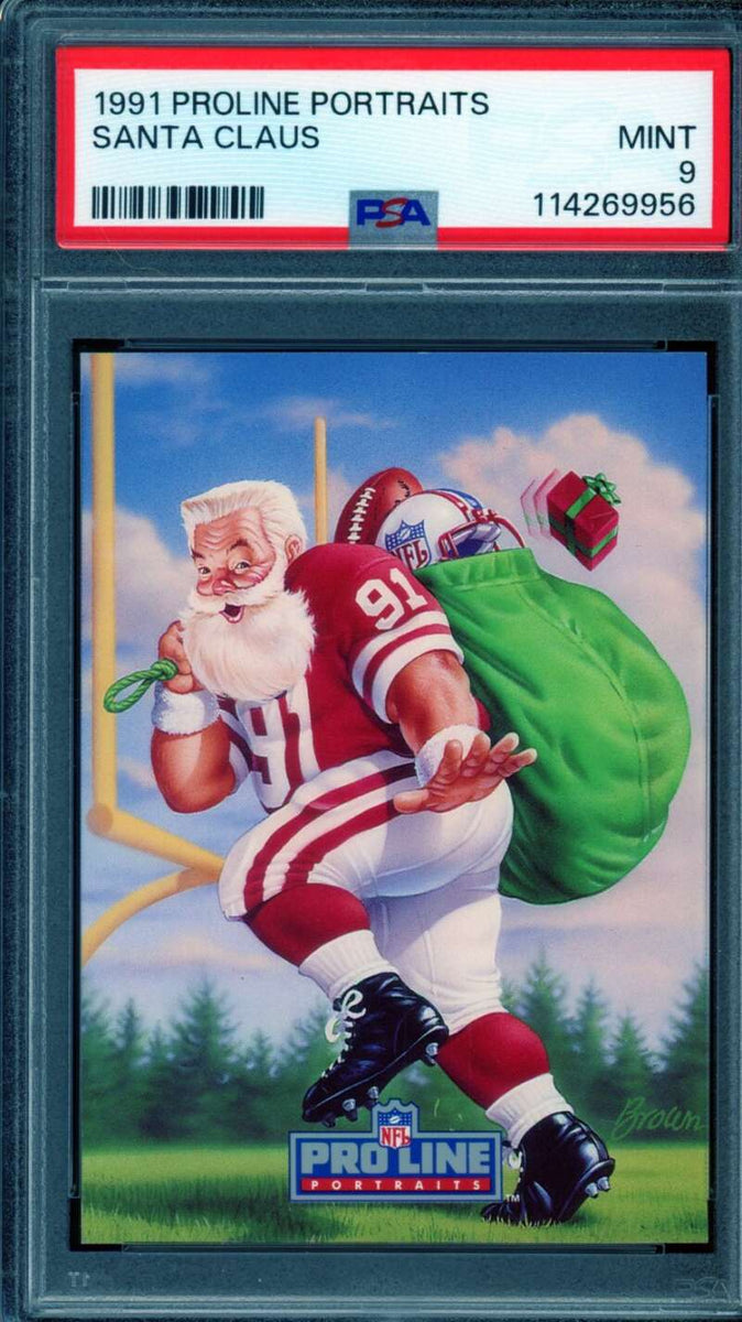 Santa Claus Card 1991 Proline Portraits #nno PSA 9 ...