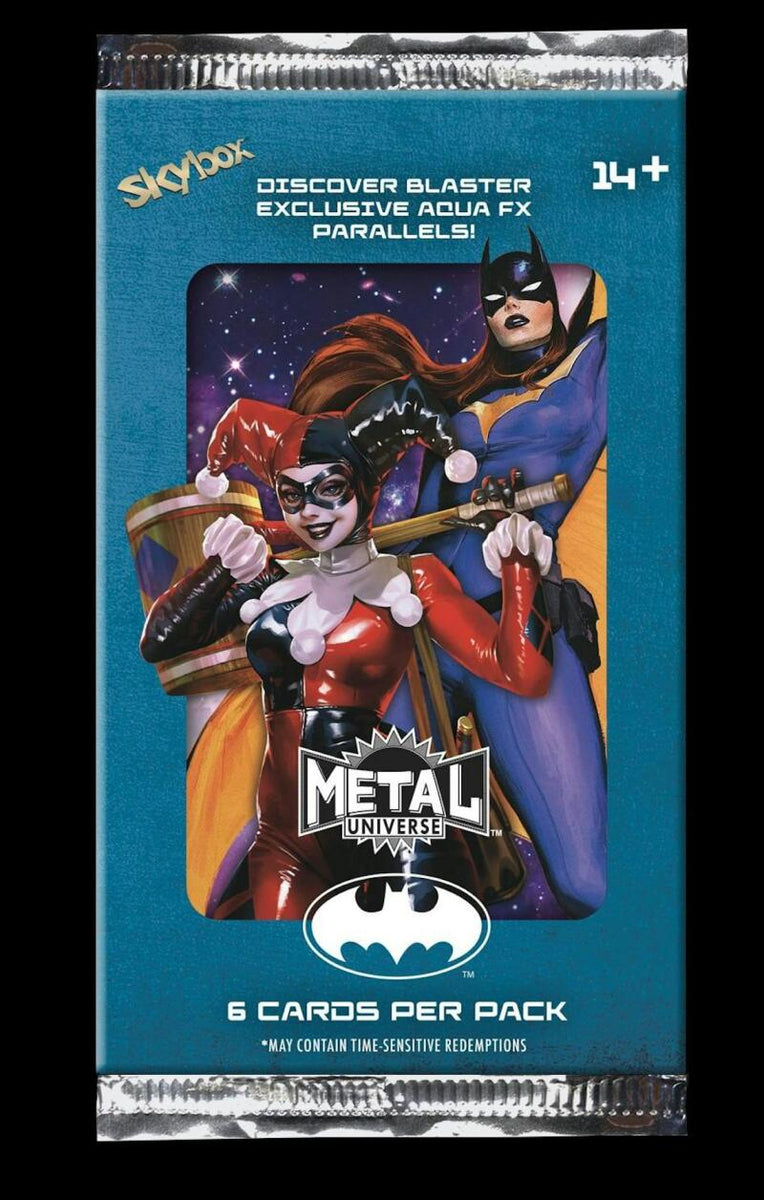 2025 Upper Batman Skybox Metal Universe 6-Pack Blaster Box ...