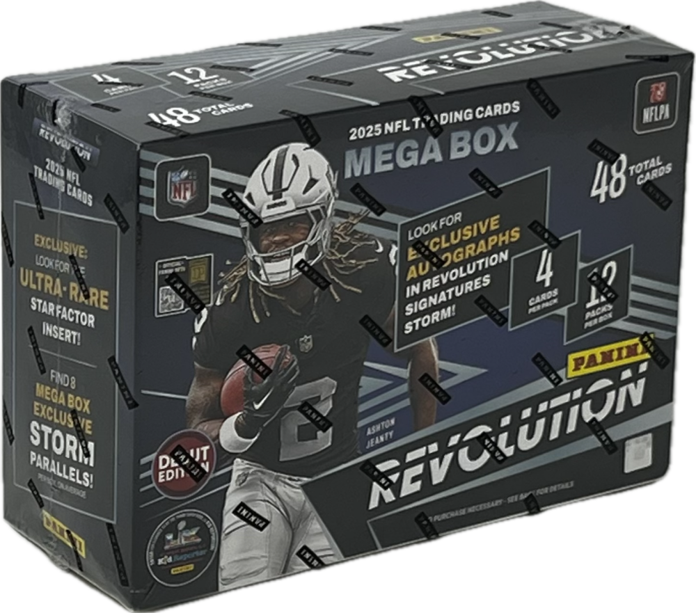 2025 Panini Revolution Football Mega Box (Storm Parallels ...