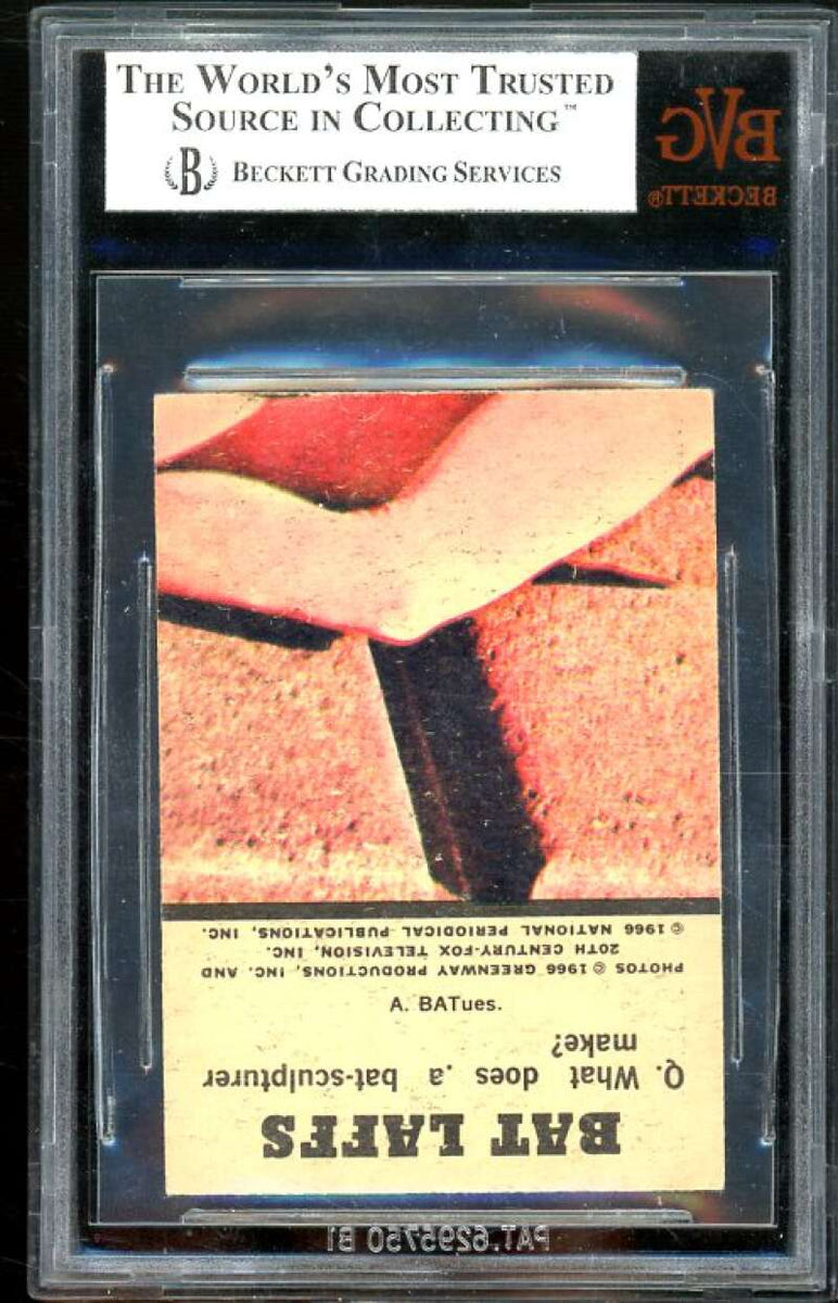 Penguin Joker Riddler DC Card 1966 Batman Color (A and BC) #44 BGS BVG ...