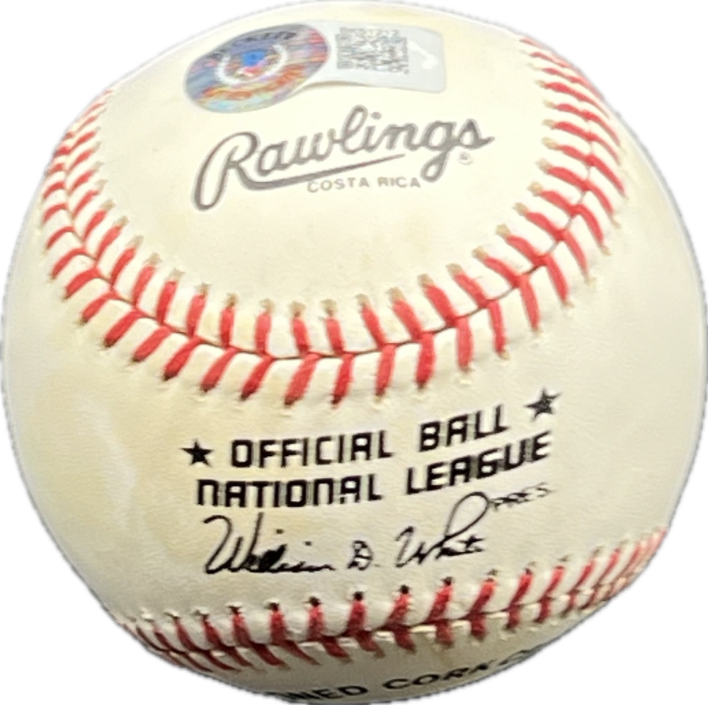 Don Sutton Autograph Signed Dodgers Offical Major Leage Ball BAS Authe ...