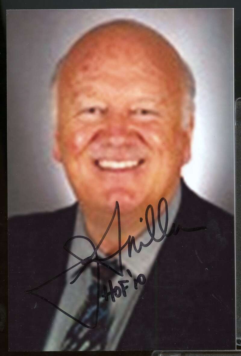 Jon Miller Autograph Signed 4x6 Sportscaster Glossy Photo Authentic ...